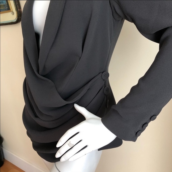 Byron Lars | Jackets & Coats | Byron Lars Beauty Mark Laser Wrap Jacket ...